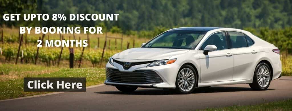 Rent a Toyota Camry in Dubai, Hire Camry on Monthly Rental